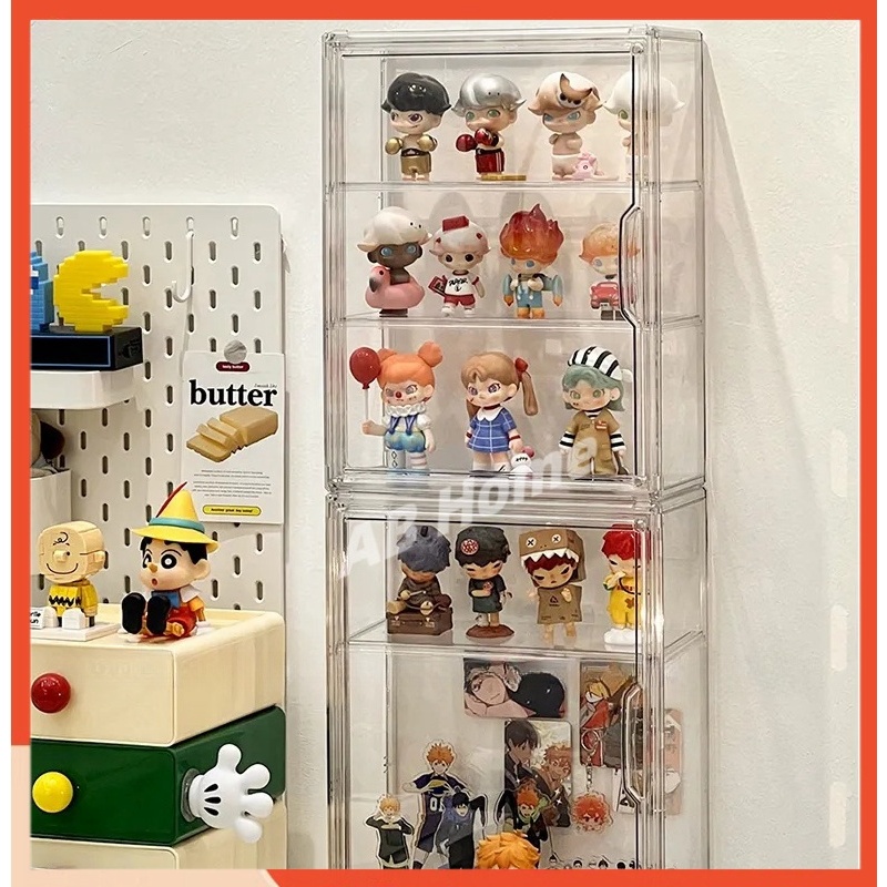 กล่องใส ตู้โมเดล ตุ๊กตา popmart Baby tree labubu แบบแขวนผนัง กันฝุ่นกัน ...
