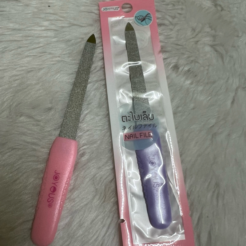 Nail smooth rub curves joyous file ตะไบเล็บ มือ เท้า สวย เรียน เนียน ทน ...