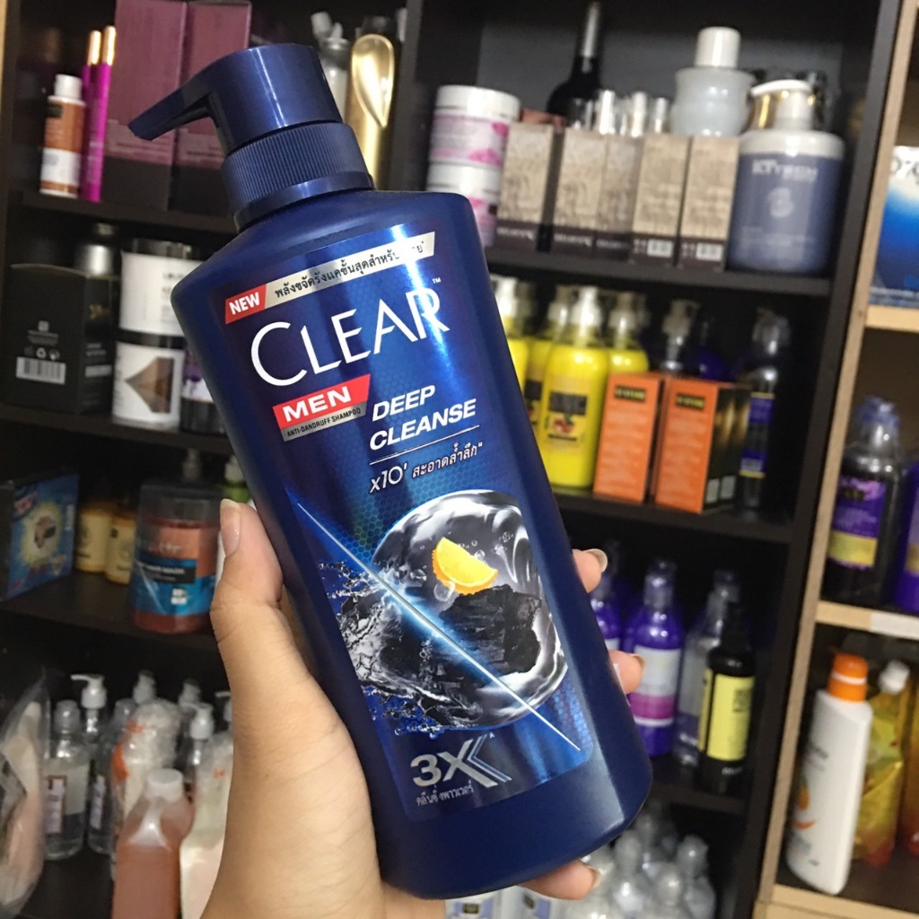 CLEAR MANแอนตี้แดนดรัฟ แชม ดีพคลีนส์ | Shopee Thailand