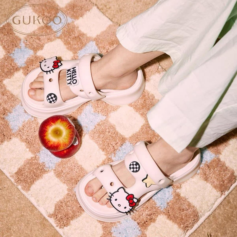 🔥รองเท้า Kitty x Gukoo ฉลองครบรอบ50ปี *ของแท้ (พรีออเดอร์) | Shopee ...