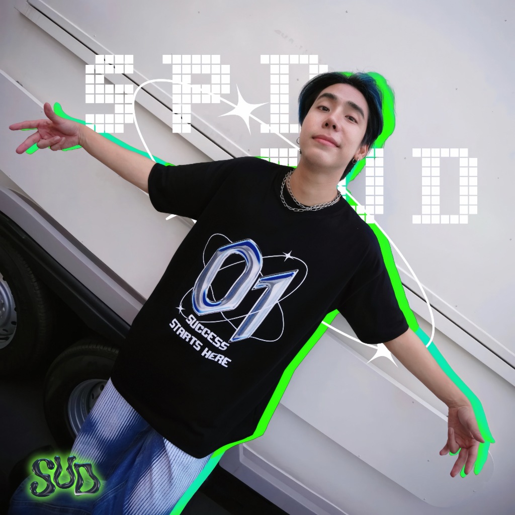 เสื้อยืด SUD BY SPD Coll. Universe No.1 | Shopee Thailand