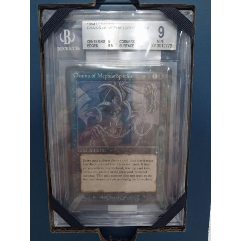 Singles MTG Chains of Mephistopheles Grade 9mint ของแท้ 100% | Shopee ...