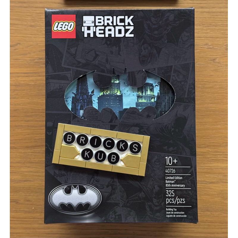 LEGO Brickheadz #40726 Limited Edition Batman 85th Anniversary | Shopee ...