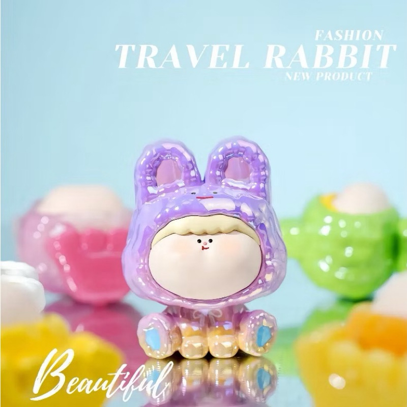 [ซื้อในไลฟ์/Videoลด100.-] [พร้อมส่ง] กล่องสุ่มโมเดล AMLLs Rabbit Travel ...