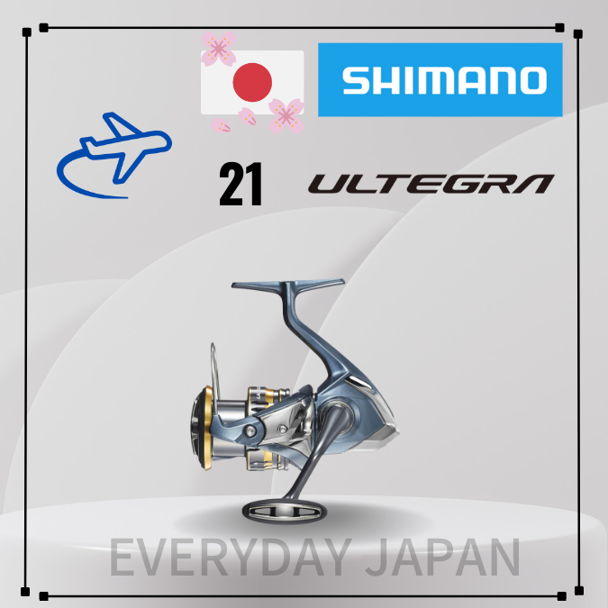 SHIMANO 21 ULTEGRA รอกสปินนิ่ง 1000/C2000Shg/2500Shg/C3000Xg/C5000Xg [จากญี่ปุ่น] | Shopee Thailand
