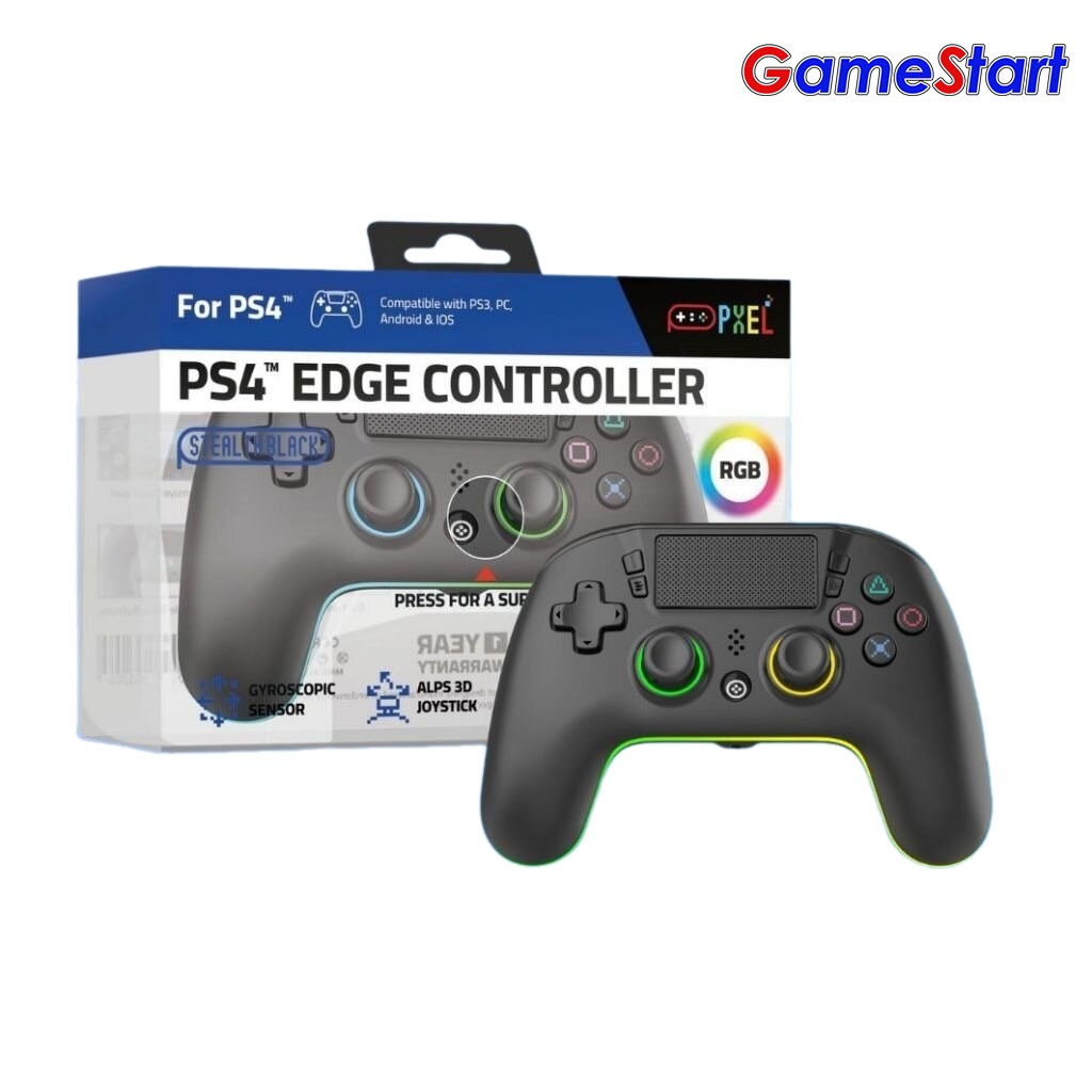 PXEL PS4 EDGE CONTROLLER (PS4/PC) (รับประกัน 1 ปี) | Shopee Thailand
