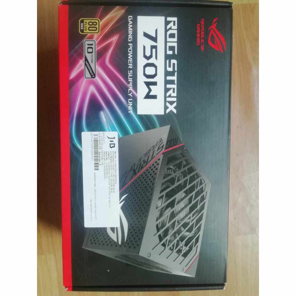 ASUS ROG STRIX 750W GOLD PSU (ROG-STRIX-750G) มีประกัน (สินค้ามือสองเพิ่งเคลมได้ตัวใหม่อุปกรณ์ ...