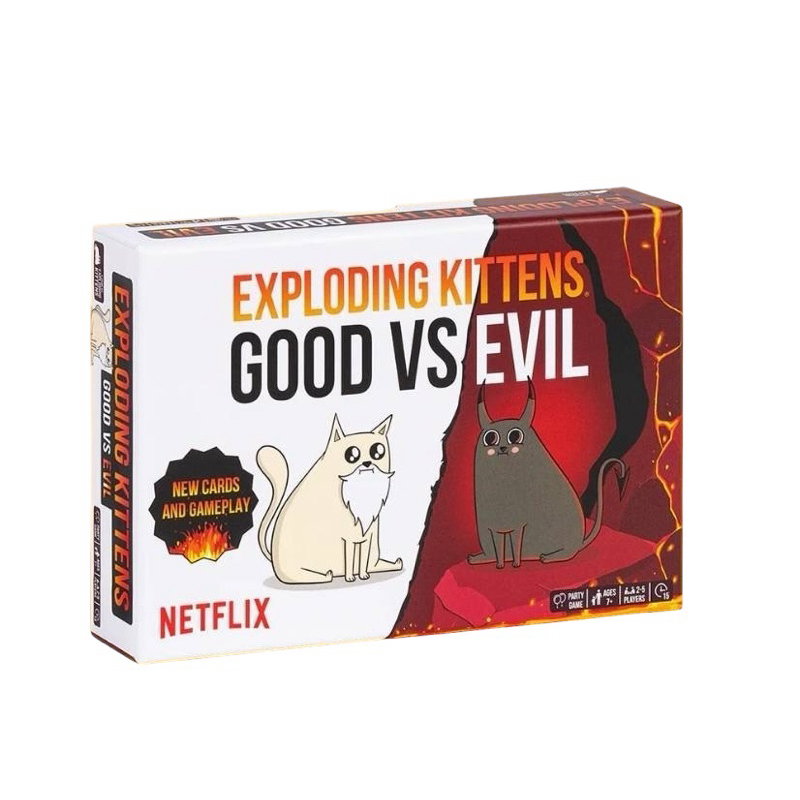 “Exploding Kittens Board Game” เกมยอดฮิตแมวระเบิด Good vs Evil (55 ...