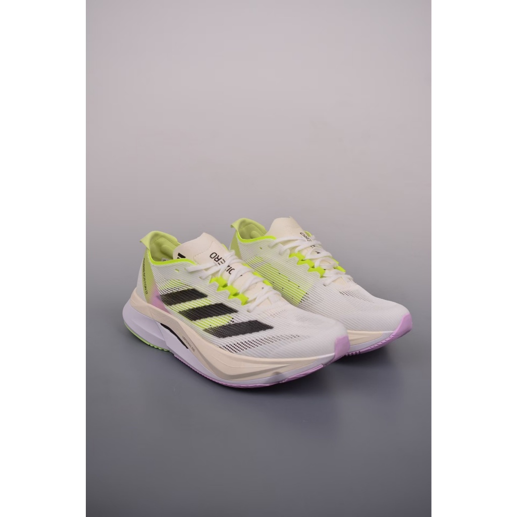 ผลิตภัณฑ์ถ่ายจริง Adidas Adizero Boston 12 แผ่นคาร์บอนไฟเบอร์กันกระแทก ...