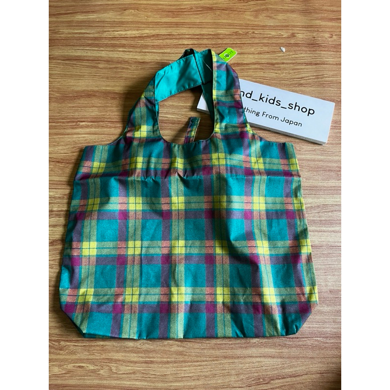มือสองญี่ปุ่น•กระเป๋า Isetan Tartan Bag ผลิตจากการรีไซเคิลขวดพลาสติก ...