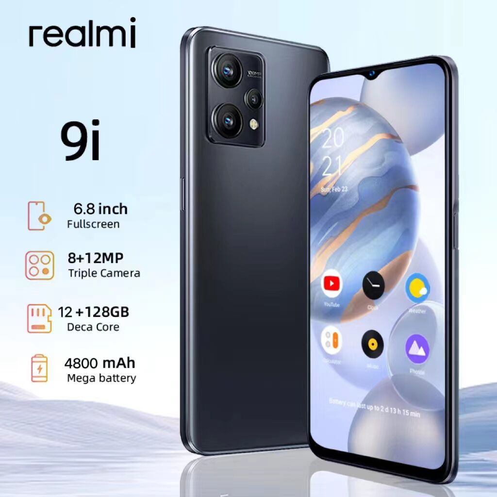 [COD]realmi 9i 5G 12+256GB โทรศัพท์มือถือจอโค้ง 120Hz กล้อง 108MP ชาร์จ ...
