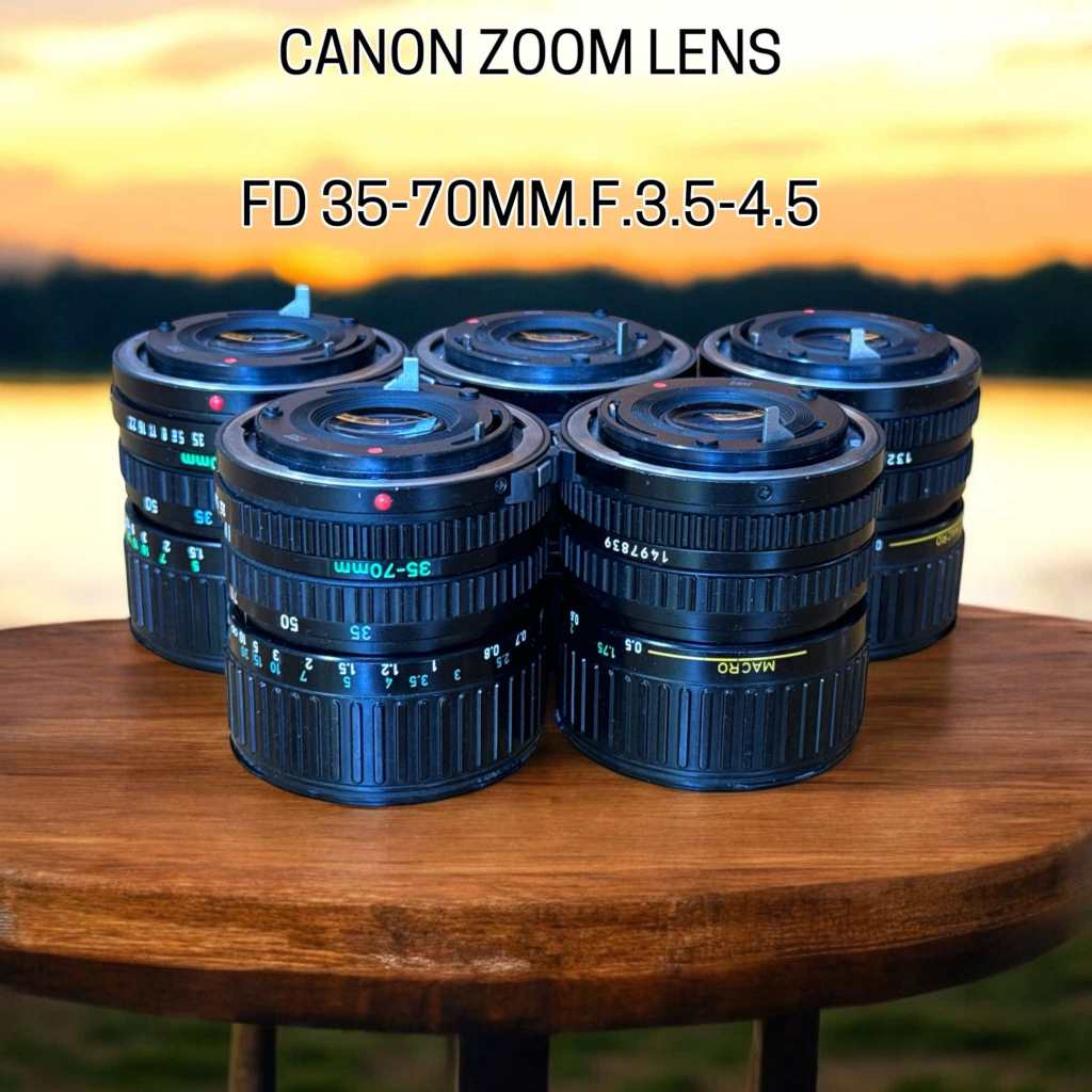 CANON ZOOM LENS FD 35-70MM.F3.5-4.5 MACRO FD MOUNT | Shopee Thailand