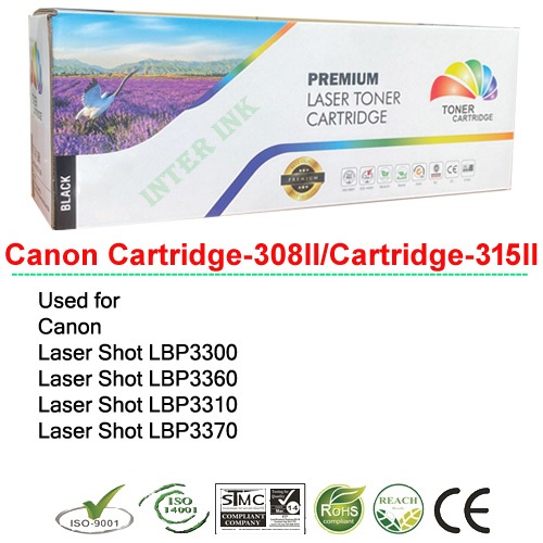 หมึกพิมพ์ Canon LBP3310 / LBP3370 (Canon Cartridge-315II) สีดำ Color ...