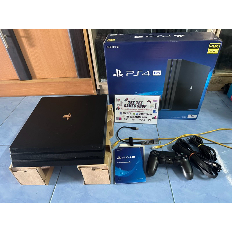 ps4 pro สายมืด บอร์ด 7218 ภาพคมชัดระดับ4kจุ 1tb fw11.00 พร้อม ออโต้เจล ...
