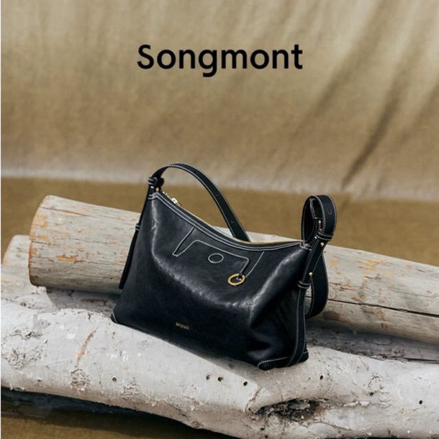 (พรี🇨🇳) กระเป๋าสะพายข้าง hobo Songmont ของแท้😊 Yore Hobo Bag minimal ...
