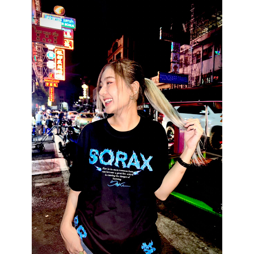 (พร้อมส่ง) เสื้อยืด SORAX Sorax Original ผ้า Cotton เกรดส่งออก S9 ...