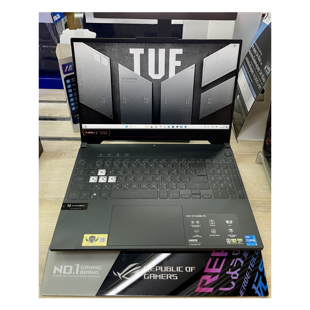 โน๊ตบุ๊ค Asus TUF Gaming F15 FX507ZC4-HN087W Mecha Gray | Shopee Thailand