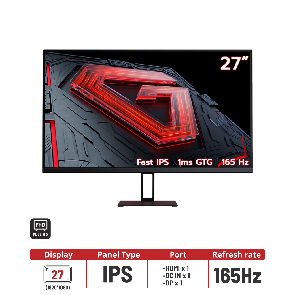 Xiaomi Redmi Monitor Gaming รุ่น G27 27" 180Hz sRGB99% รับประกัน 1 ปี ...