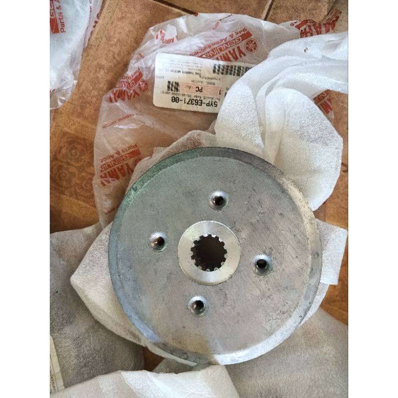 5YP-E6371-00 จานคลัทช์ตัวใน แท้ใหม่ Yamaha spark 135 | Shopee Thailand