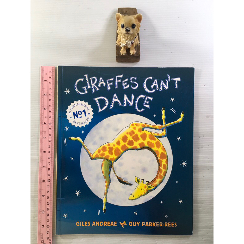 Giraffes Can’t Dance (ขอบถลอกเล็กน้อย) By Giles Andreae หนังสือภาษา ...