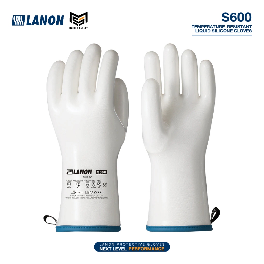 LANON รุ่น S600 ถุงมือซิลิโคน ถุงมือกันความร้อน ถุงมือกันความเย็น ถุง ...