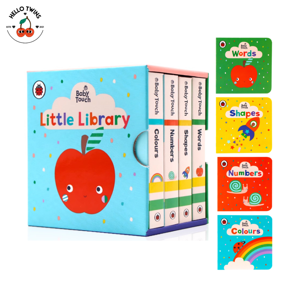 พร้อมส่ง Ladybird Baby Touch Little Library Board Book หนังสือเด็กภาษา ...