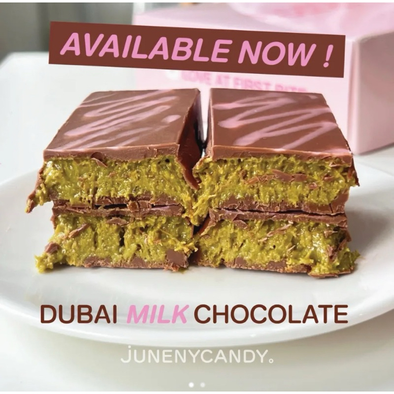 Juney Candy Dubai Milk & Dark Chocolate/RUBI DUBAI MIMI BAR/DUBAI ...