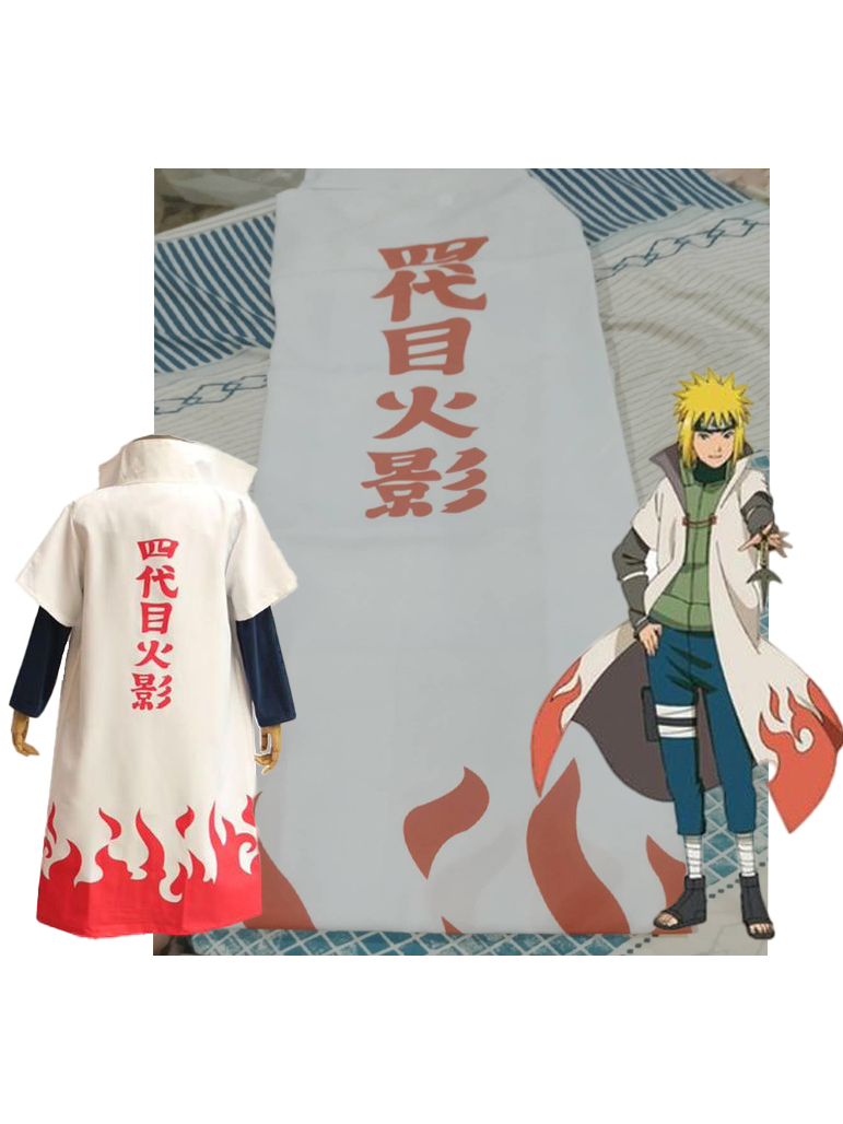 เสื้อคลุมคอสเพลย์ โฮคาเงะ รุ่นที่ 4 Cloak of Minato [Naruto] Size L ...