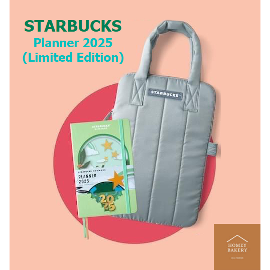 STARBUCKS Planner 2025 - My Starbucks Reward (Limited Edition) Planner ...