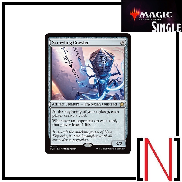 [MTG][Single][FDN] Scrawling Crawler ระดับ Rare [ภาษาอังกฤษ] | Shopee ...