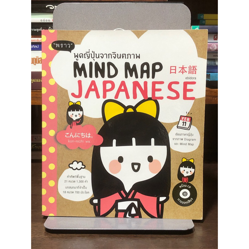 พูดญี่ปุ่นจากจินตภาพ Mind Map Japanese+CD | Shopee Thailand