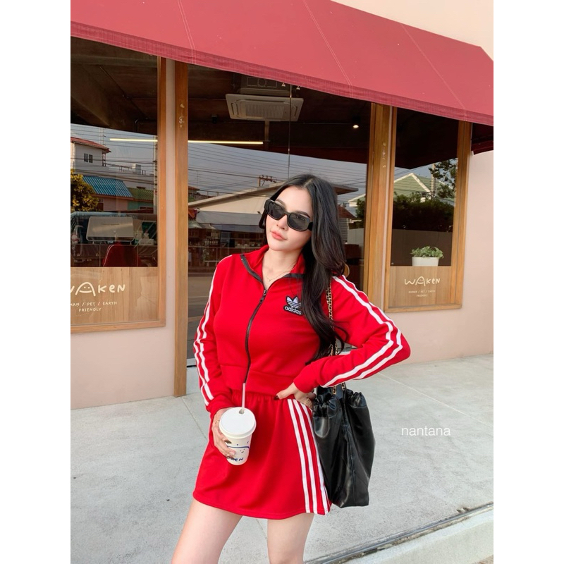 Phapassz - Set เสื้อแจ็กเก็ต ทรงคลาสสิค มาพร้อมกระโปรงสั้น แมทกันลงตัว เทียบแบรนด์ดังเลยคร่า ผ้า ...