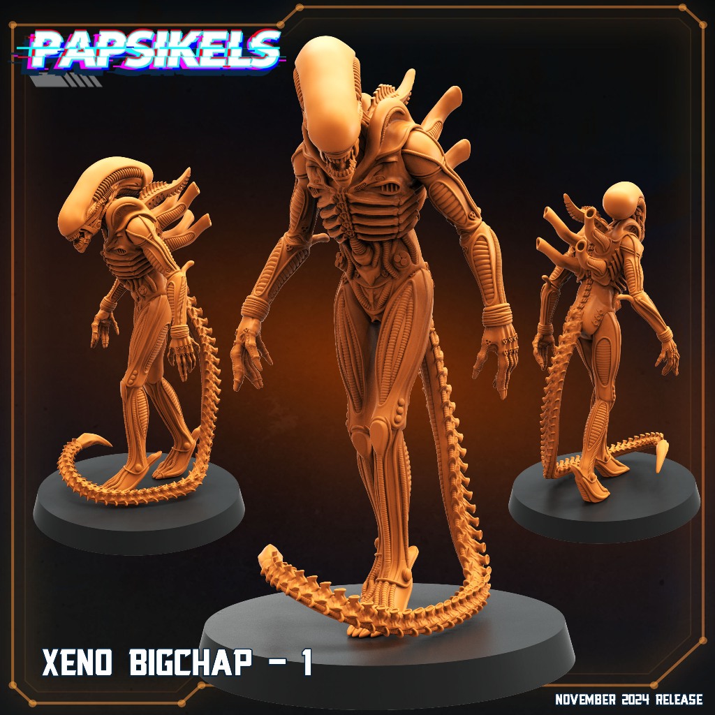 Xeno Big Chap [1] - Xeno Wars - Monstrosity Xenomorph / 3D printed ...