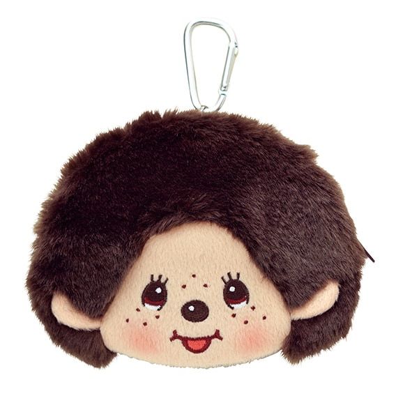 พร้อมส่ง Monchhichi Passcase Boy (กระเป๋าใส่เหรียญ ใส่บัตร มีช่องซิป สายดึงยืดได้) | Shopee Thailand