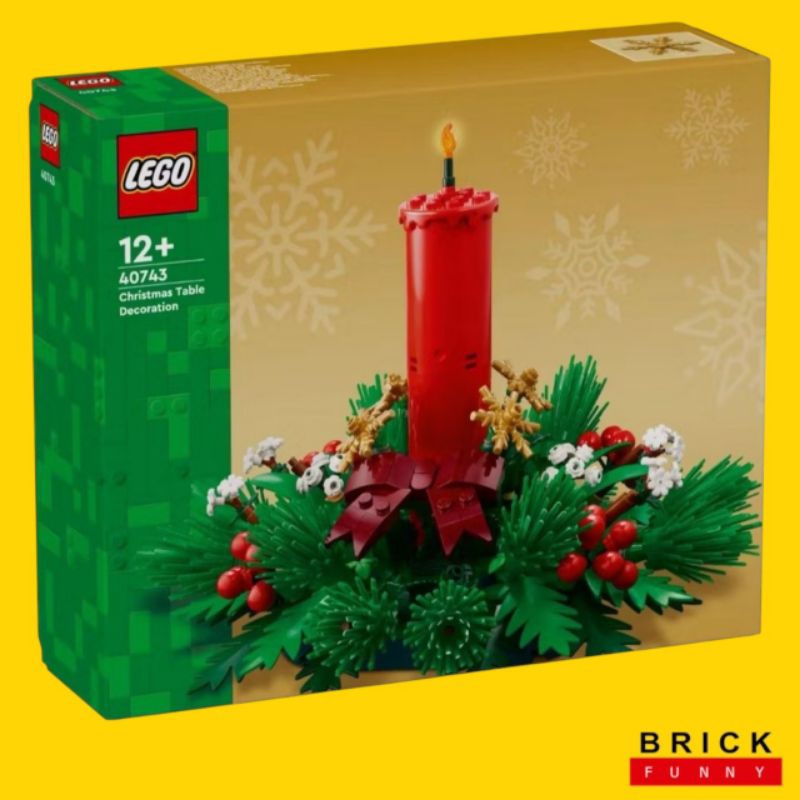 Lego 40743 Christmas Table Decoration สินค้าพร้อมส่ง กล่องสวย ของแท้ ...