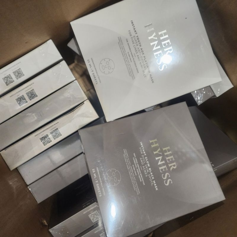 mask her hyness แบบกล่อง7แผ่น | Shopee Thailand