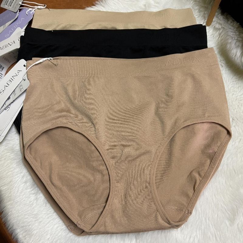 sabina freesize happy panty nuz23008 กางเกงชั้นใน ซาบีน่า ฟรีไซส์ ผ้าทอ ยืด นิ่ม ใส่สบายมาก ป้าย ...