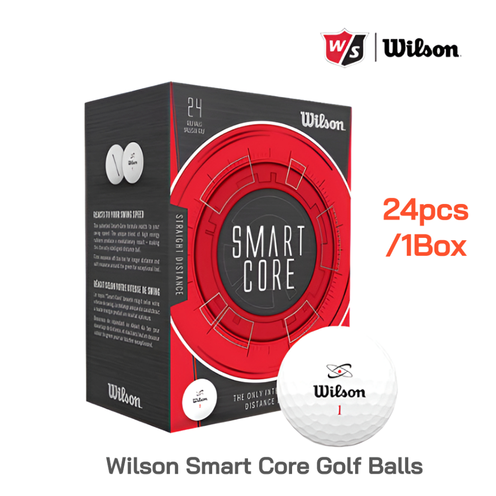 [🚚จัดส่งไว] Wilson Smart Core Golf Ball (24Balls/1Pack) | Shopee Thailand
