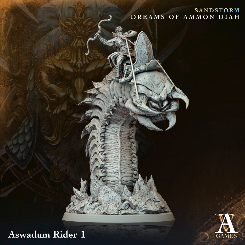 [Sandstorm - Dreams of Ammon Diah] Aswadum Riders - [Made to order ส่ง ...