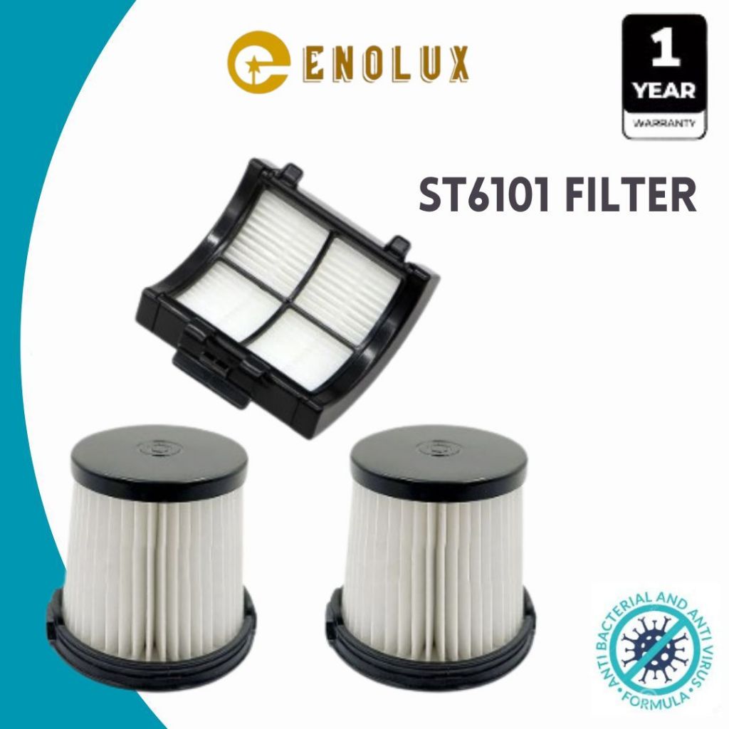 ENOLUX ST6101 ไส้กรองเครื่องดูดฝุ่นไร้สาย รุ่น 6101[3ชิ้นส่ง42.-/ชิ้น ...