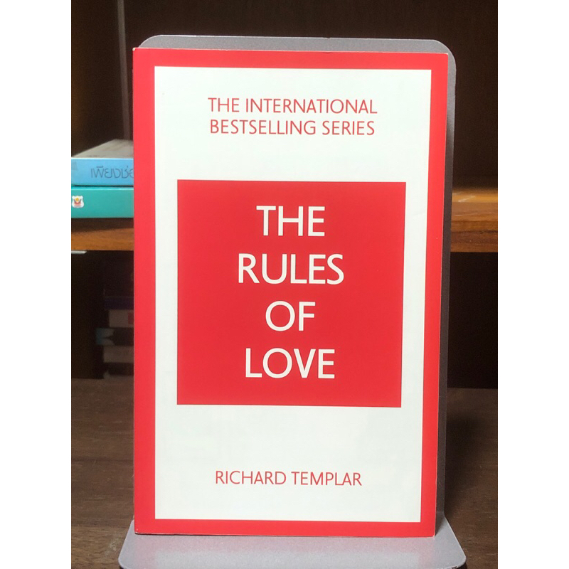 [ฉบับนภาษาอังกฤษ ปกอ่อน] THE RULES OF LOVE : RICHARD TEMPLAR | Shopee ...
