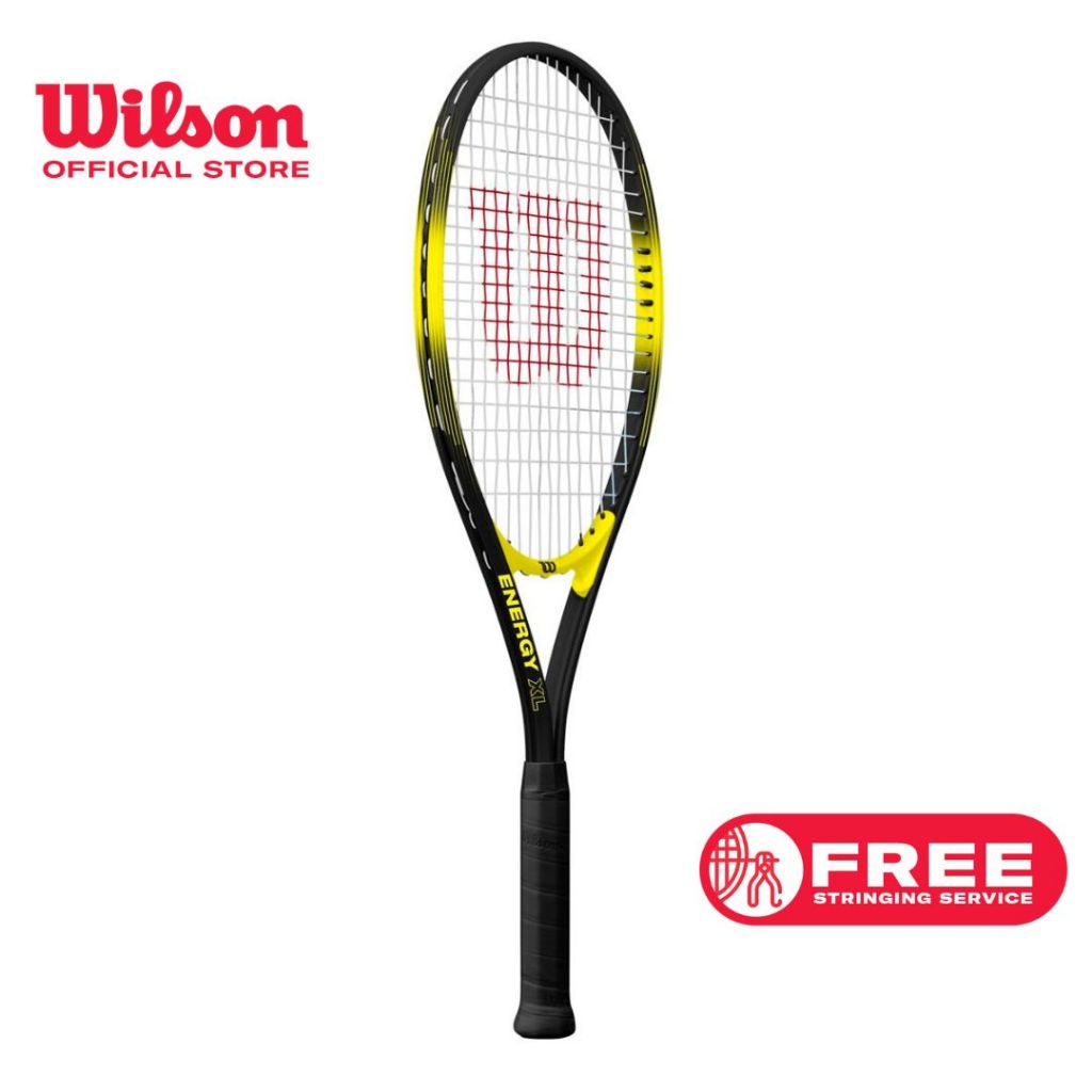 WILSON Energy XL ไม้เทนนิส Pre-strung (ไม้เทนนิสขึ้นเอ็นแล้วตั้งแต่ที่ ...