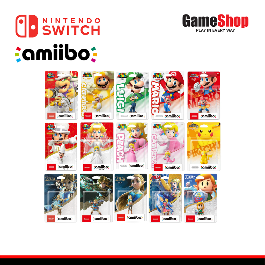 Nintendo Amiibo : Amiibo อะมิโบ้ รวมทุกตัว | Shopee Thailand