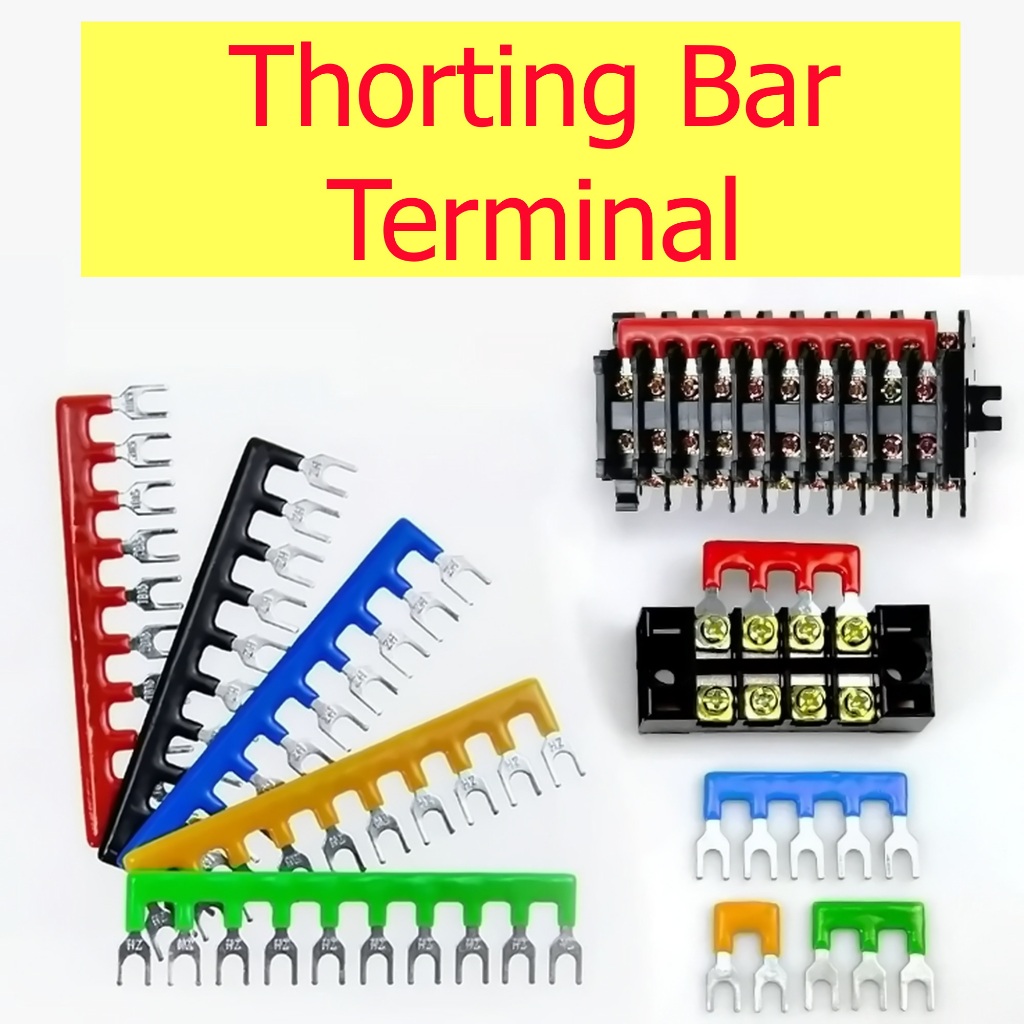 Shorting bar จั๊มเปอร์หุ้มฉนวนแบบมีสี แถบเชื่อมต่อเทอร์มินอล | Shopee ...