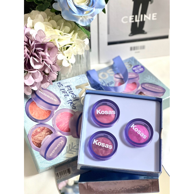 ⚡️พร้อมส่ง⚡️ Kosad Blush is life Baked Dimensional +Brighting Blush ...