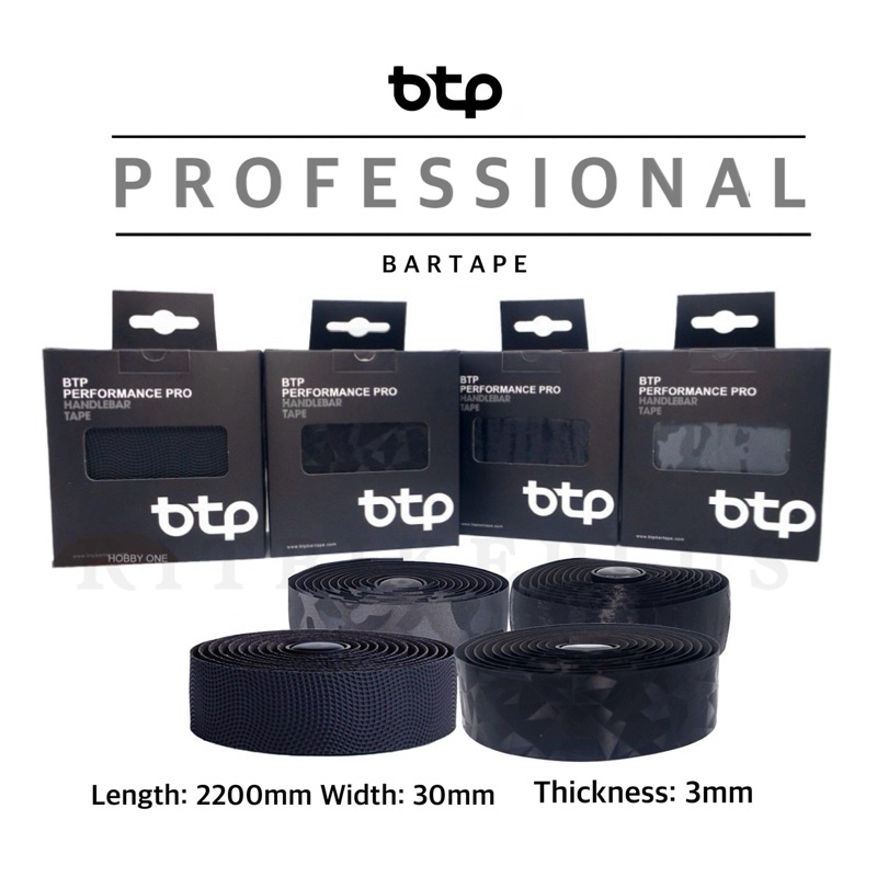 ผ้าพันแฮนด์จักรยาน BTP รุ่น Professional Bartape Maker คุณภาพ USA คงทนและสวยงาม | Shopee Thailand