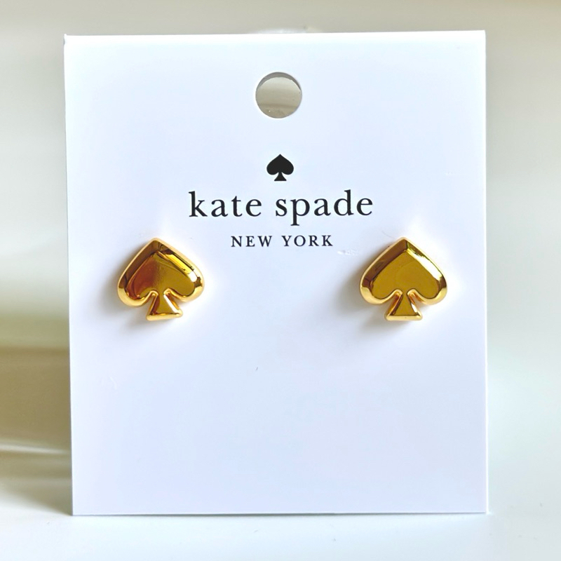 Kate Spade Everyday Spade Enamel Studs | Shopee Thailand