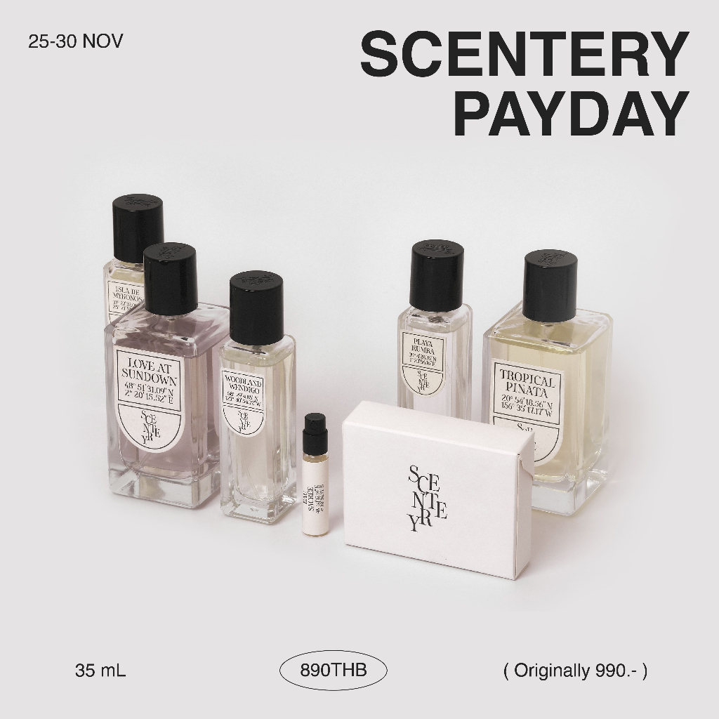 (Payday Sale) น้ำหอม Scentery ทุกกลิ่น, Eau de Parfum 35ml, น้ำหอม ...