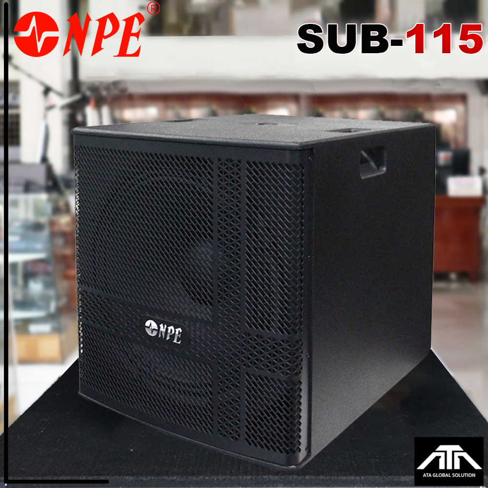 ชุดตู้ลำโพง NPE SUB-115 ตู้ซับเบส15นิ้ว NPE SUB 115 กำลังขับ 600วัตต์ ...