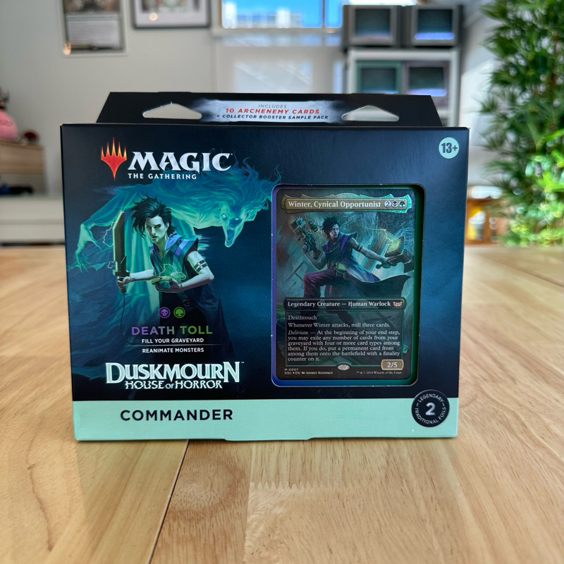 MTG Duskmourn House of Horror Commander Deck Death Toll | Shopee Thailand